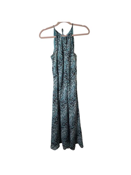 Ann Taylor | Dresses | Sz Ann Taylor 100 Silk Leopard Print Midi Dress ...